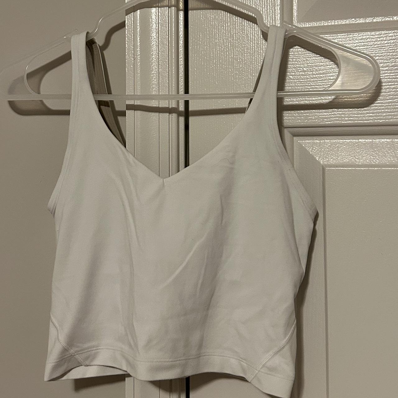 white align tank top, size 4. In great condition. - Depop