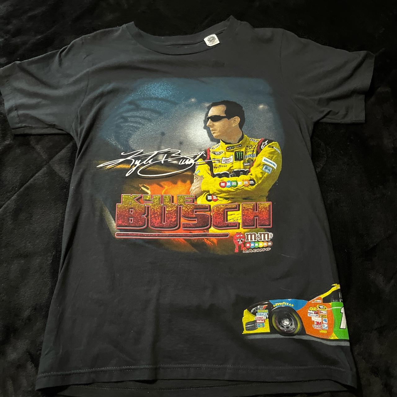 Vintage nascar Kyle busche tee - Depop