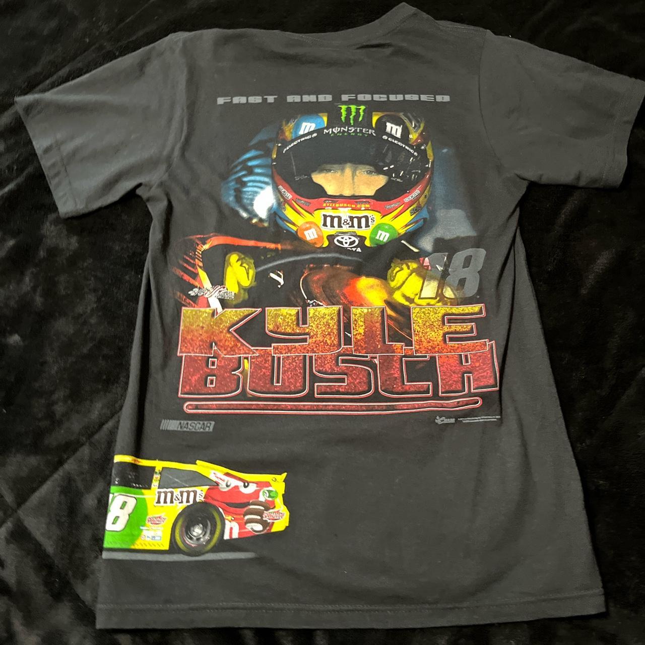 Vintage nascar Kyle busche tee - Depop