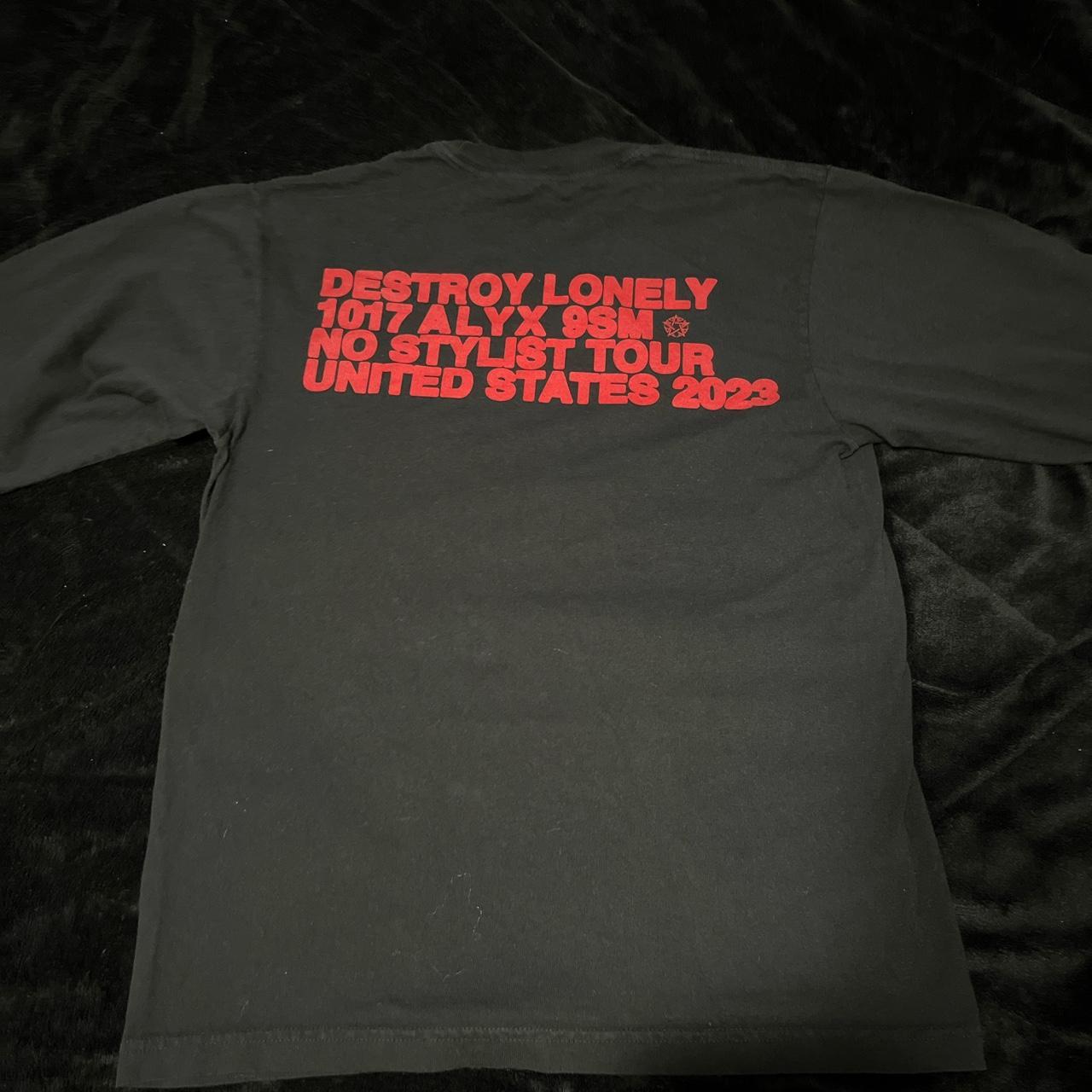 Destroy lonely X Alyx 1017 tour merch Longsleeve - Depop