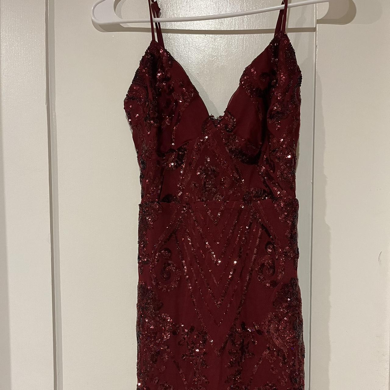 ♥️ RED SPARKLY MINIDRESS ♥️ - perfect for prom and... - Depop