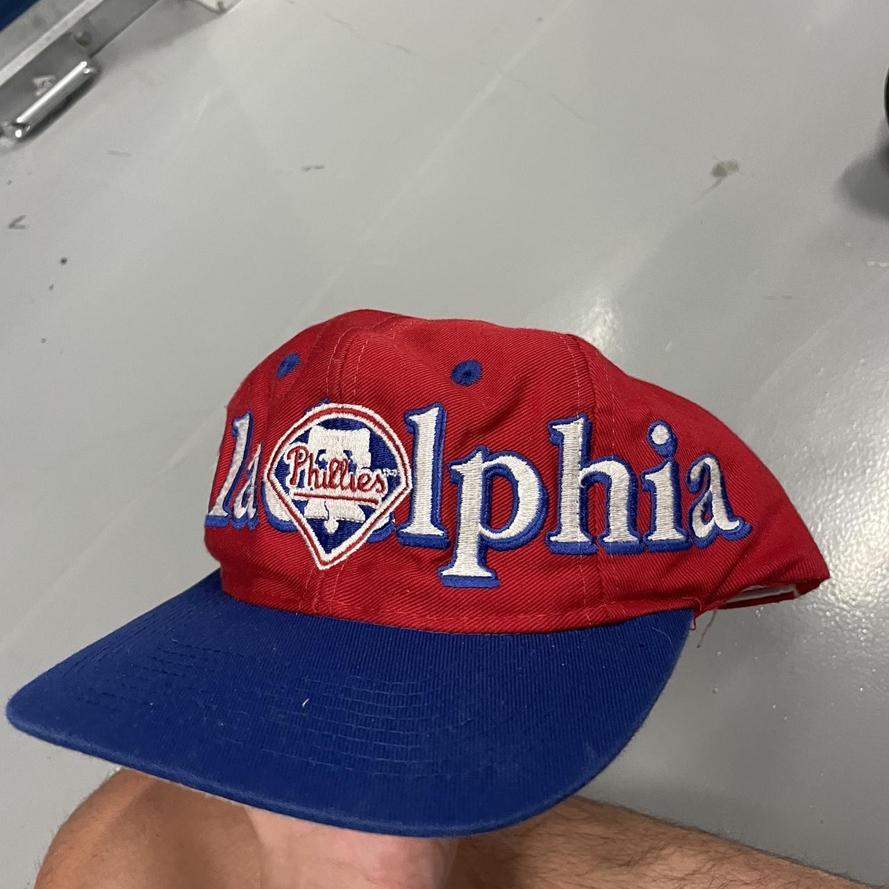 1990s Vintage Philadelphia Phillies Script spell out... - Depop