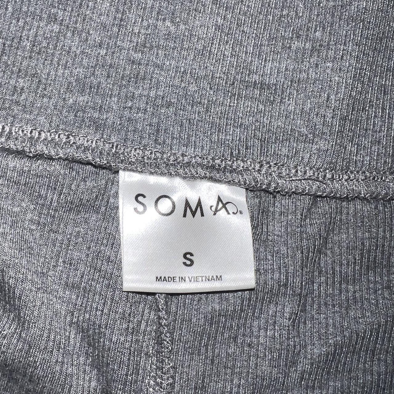 New SOMA COOL NIGHTS PJ Pajama Grey Leggings Pants... - Depop