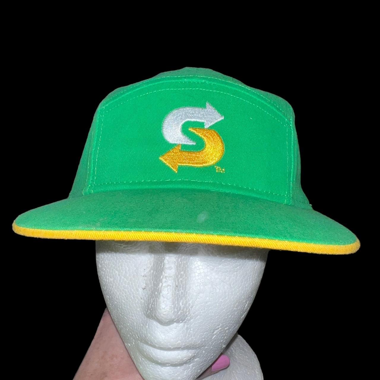 New Vintage 90s Deadstock Subway Trucker Hat... - Depop