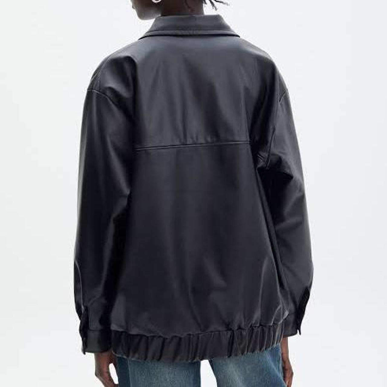 Glassons leather bomber jacket - Depop