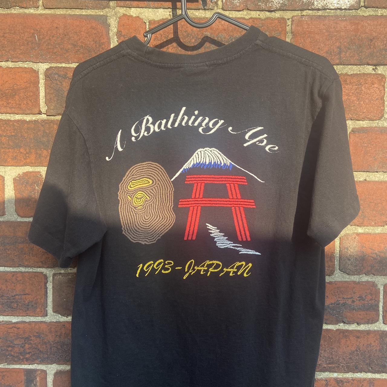 RARE small BAPE embroidery style Japan Culture... - Depop