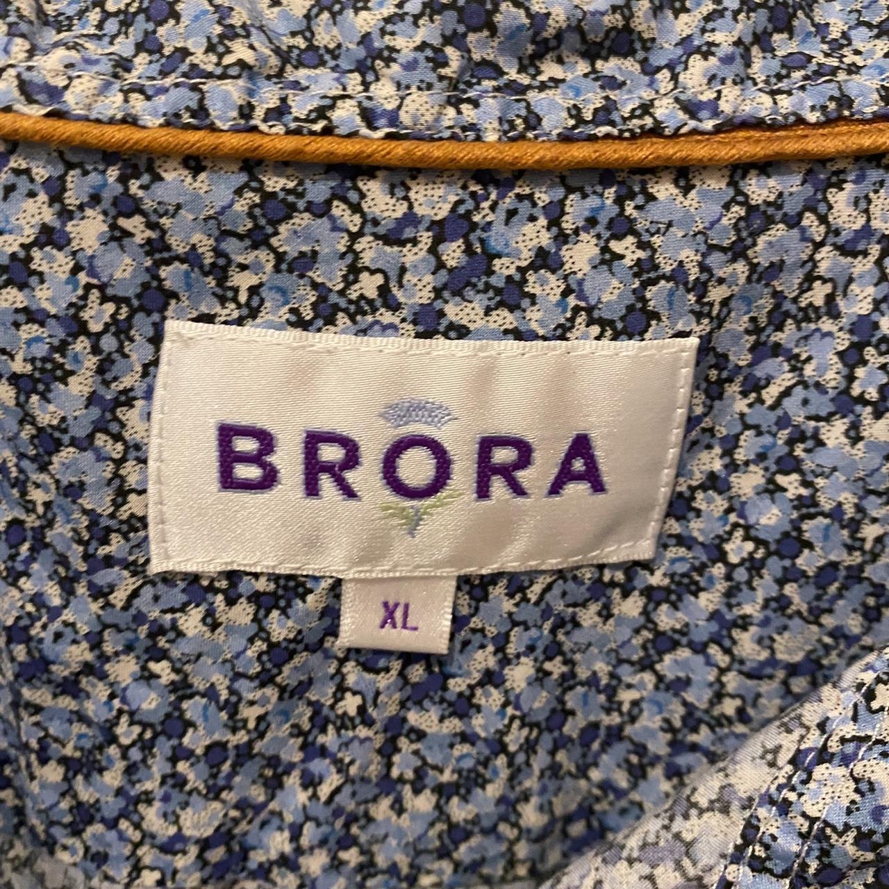 Brora shirt floral pattern #luxury #brora - Depop
