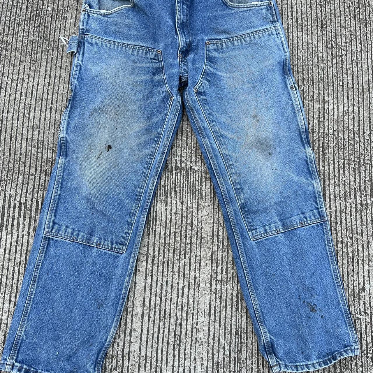 -Key Denim Double Knee -Perfect fade on denim. One... - Depop