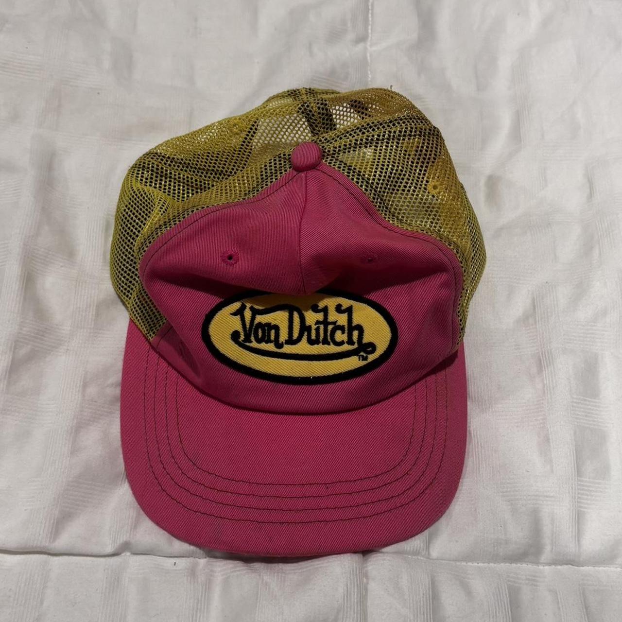 Unisex 00s vintage Von Dutch hat - Depop