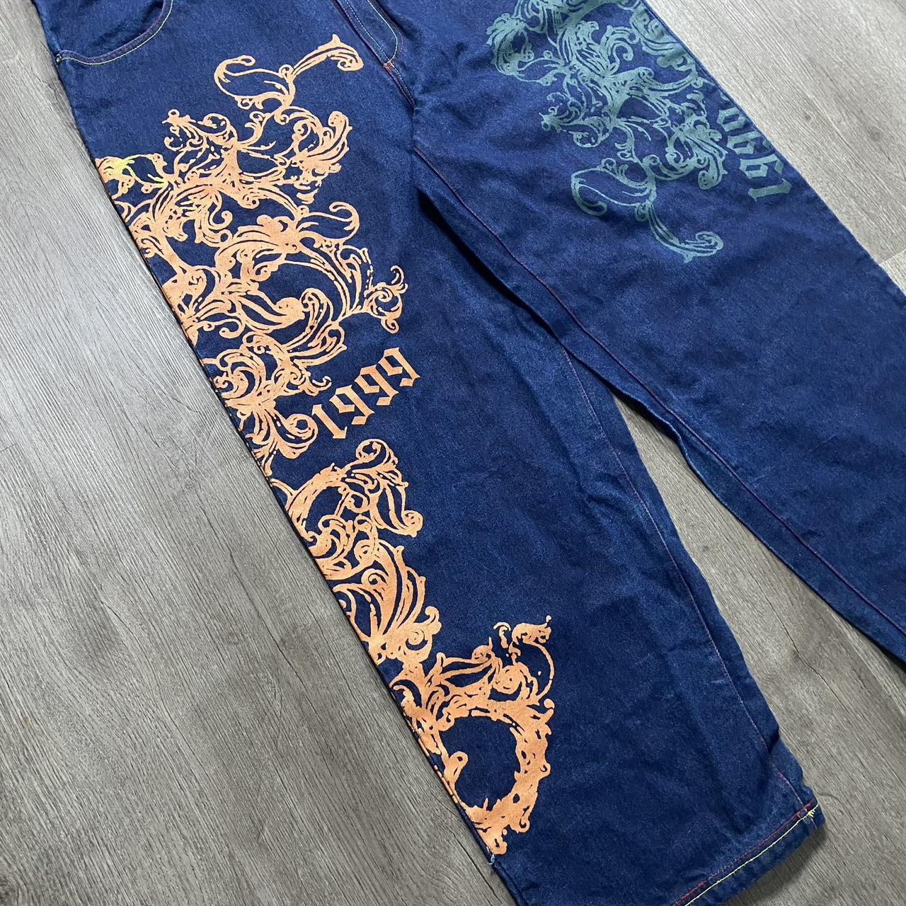 Ruff Ryders DMX Baggy Wide Leg Denim Jeans Size 46... - Depop