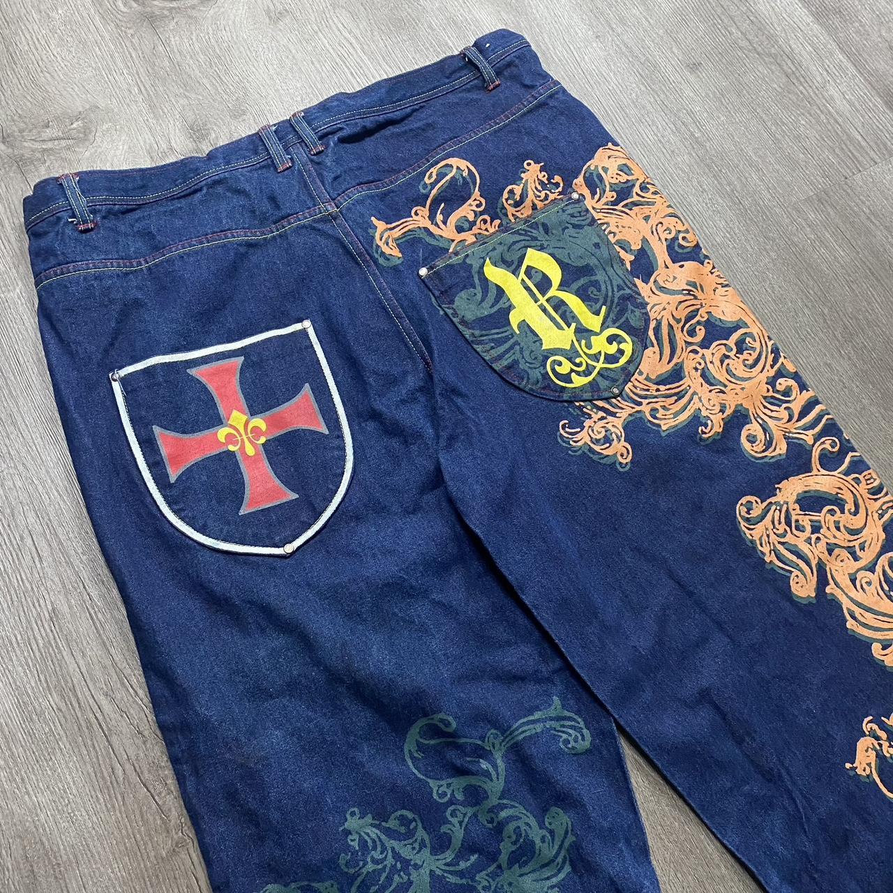 Ruff Ryders DMX Baggy Wide Leg Denim Jeans Size 46... - Depop