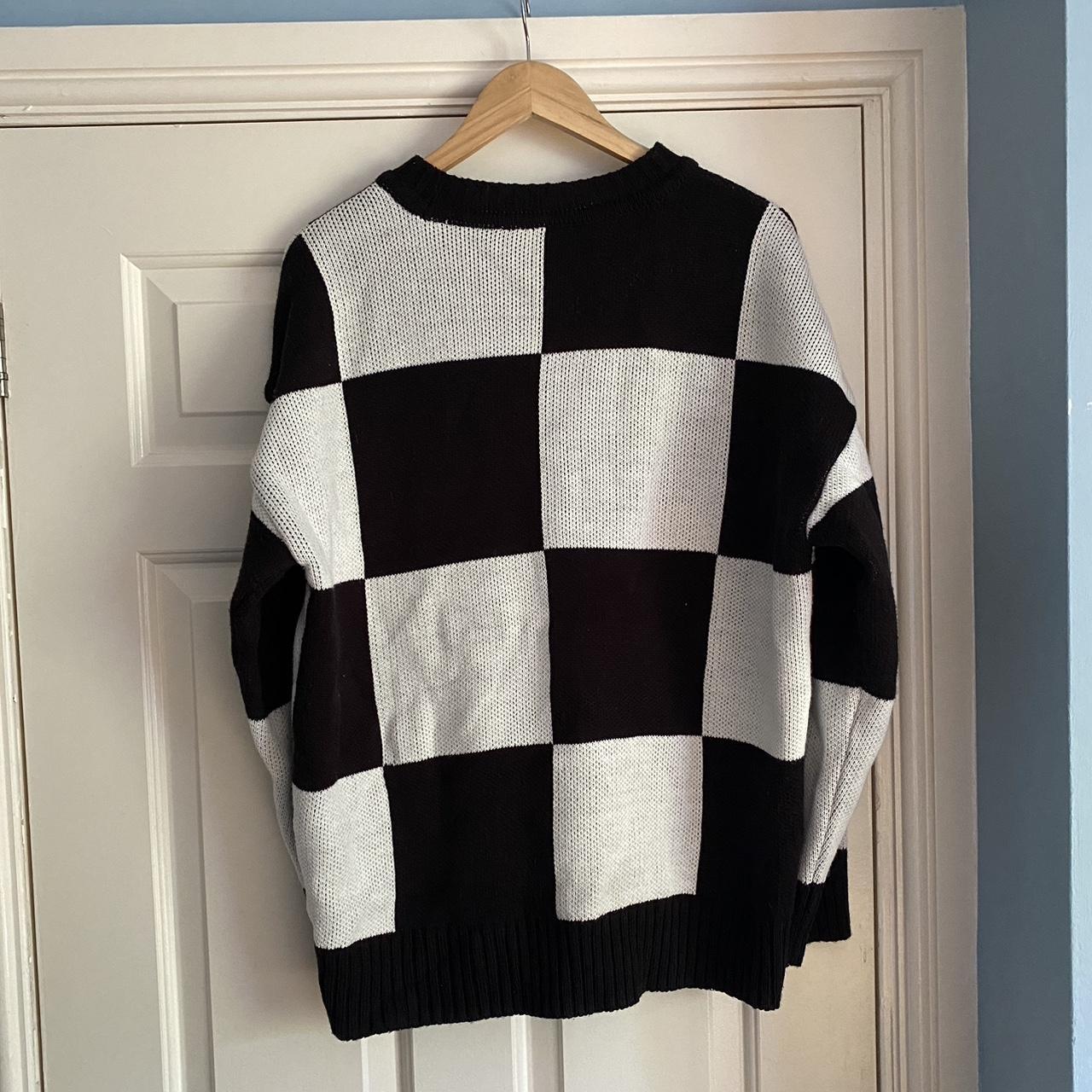 Tom and Jerry checked jumper size L fits more m... - Depop