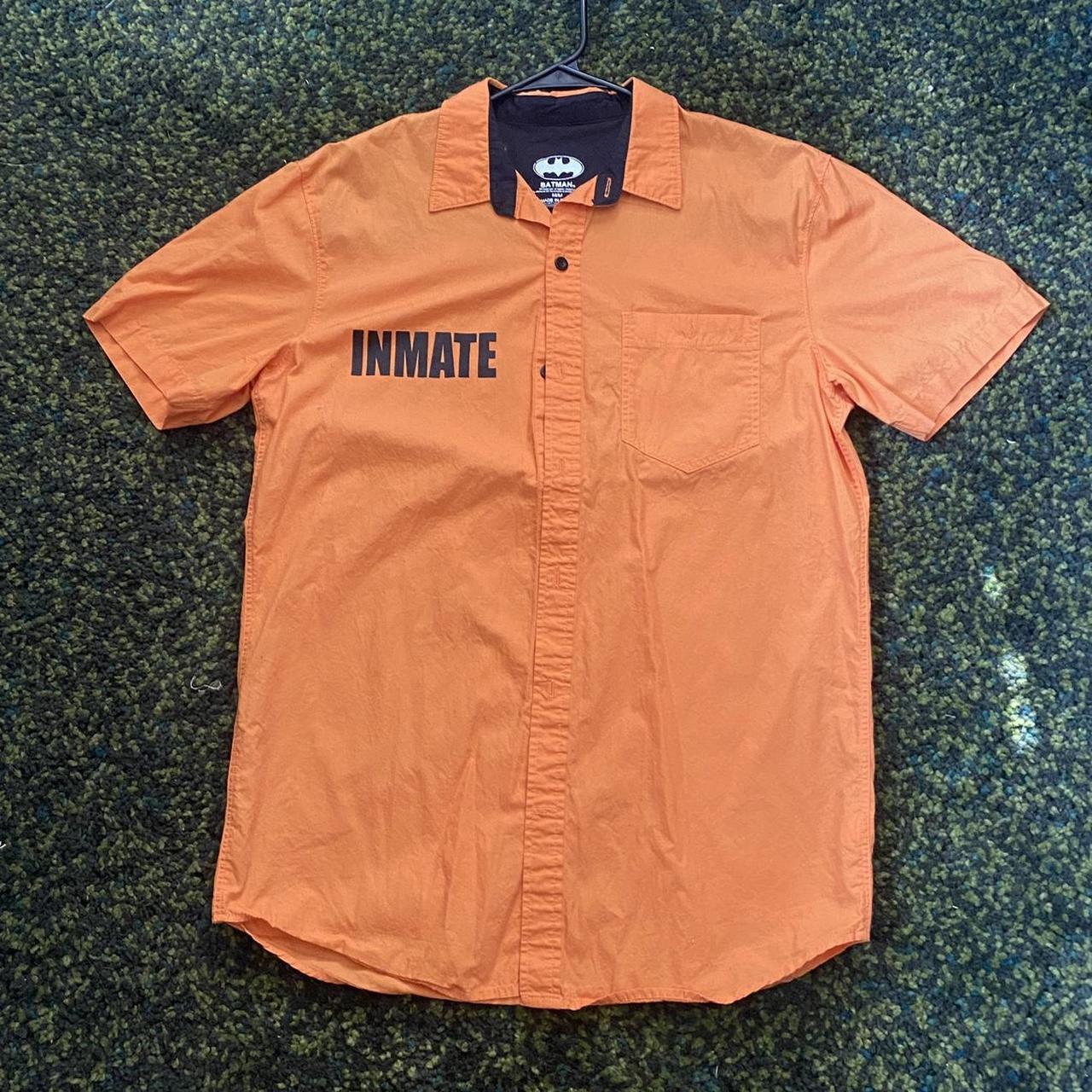 Batman Arkham asylum button down costume shirt. - Depop