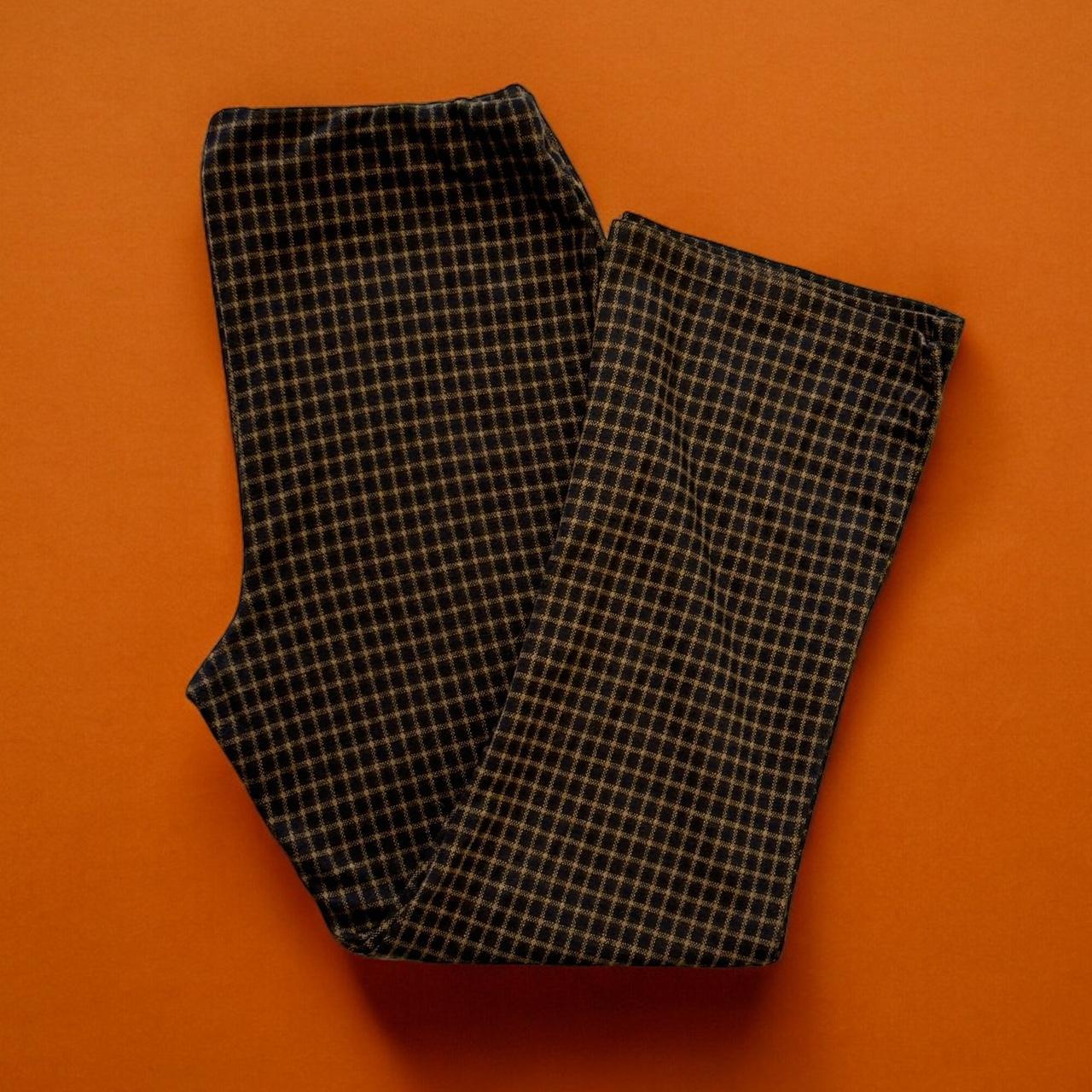 Plaid stretch Urban Outfitters pants - Depop