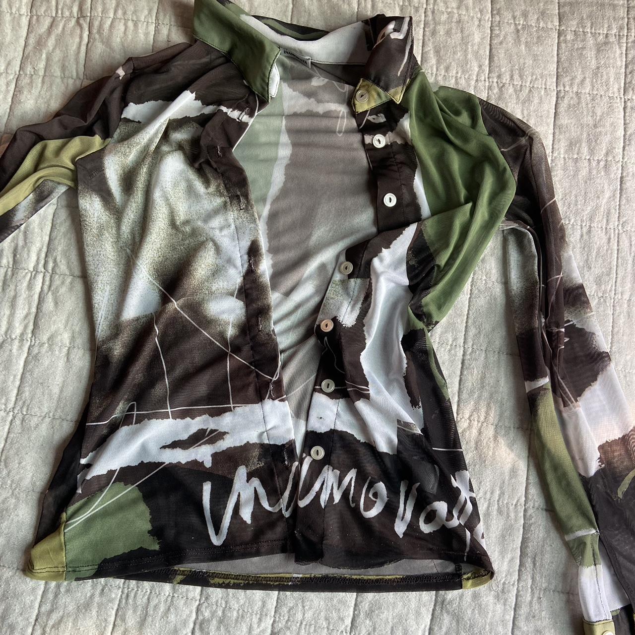 Inamorata mesh button down top , one of her iconic... - Depop