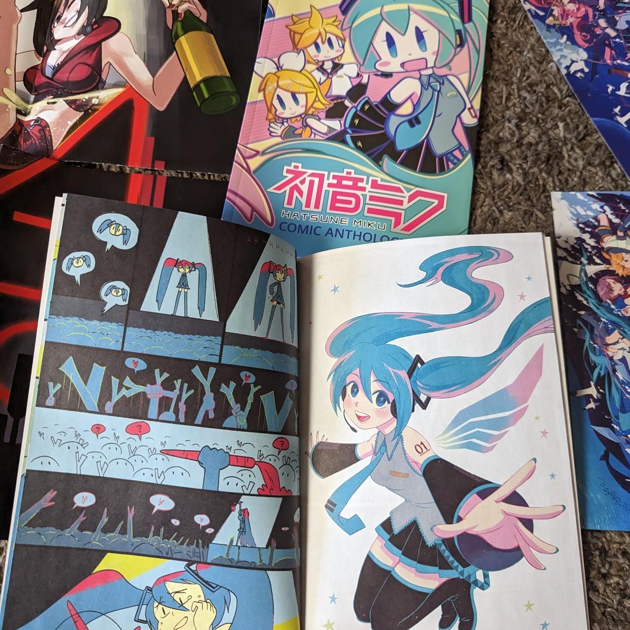 HATSUNE MIKU VOCALOID MERCHANDISE SET. TWO OF... - Depop