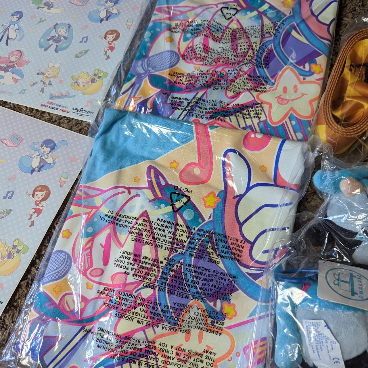 HATSUNE MIKU VOCALOID MERCHANDISE SET. TWO OF... - Depop