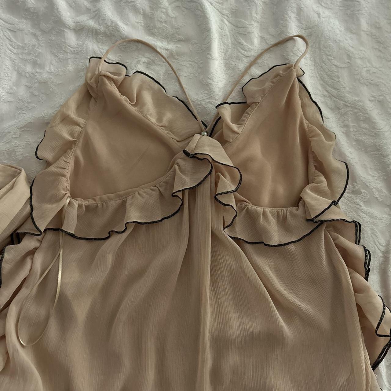 Zara beige and black Parisian chic set!! DEPOP... - Depop