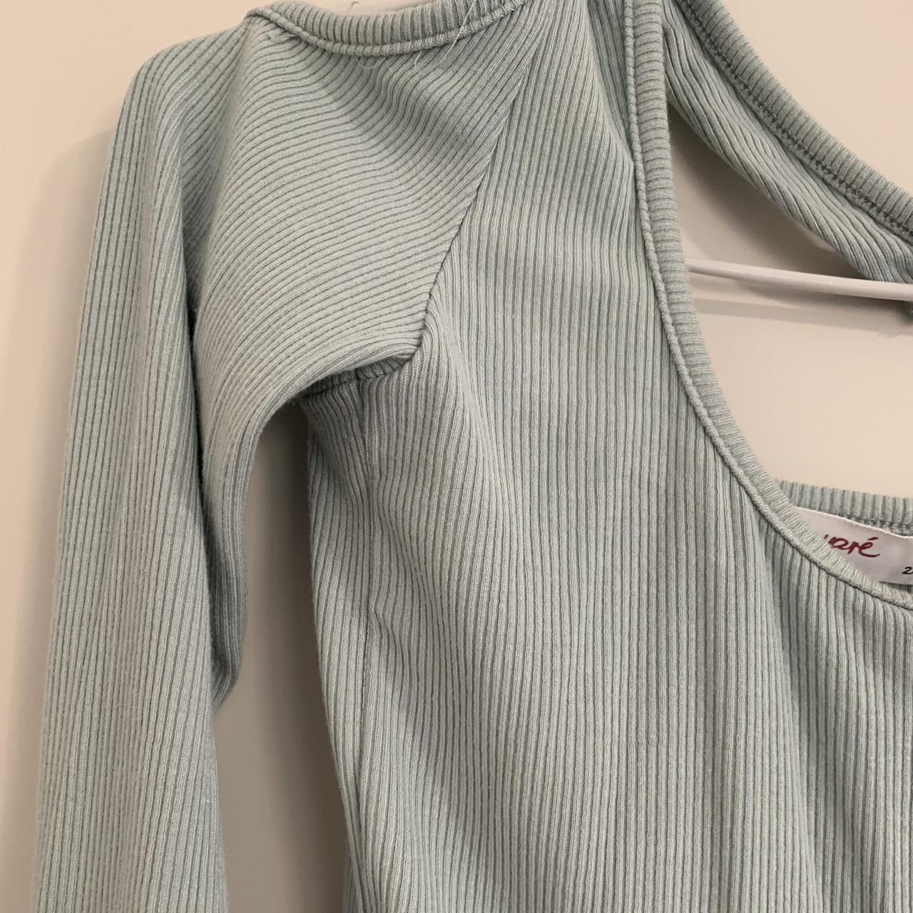 Supre green halter neck long sleeve 💚 - size xxs -... - Depop