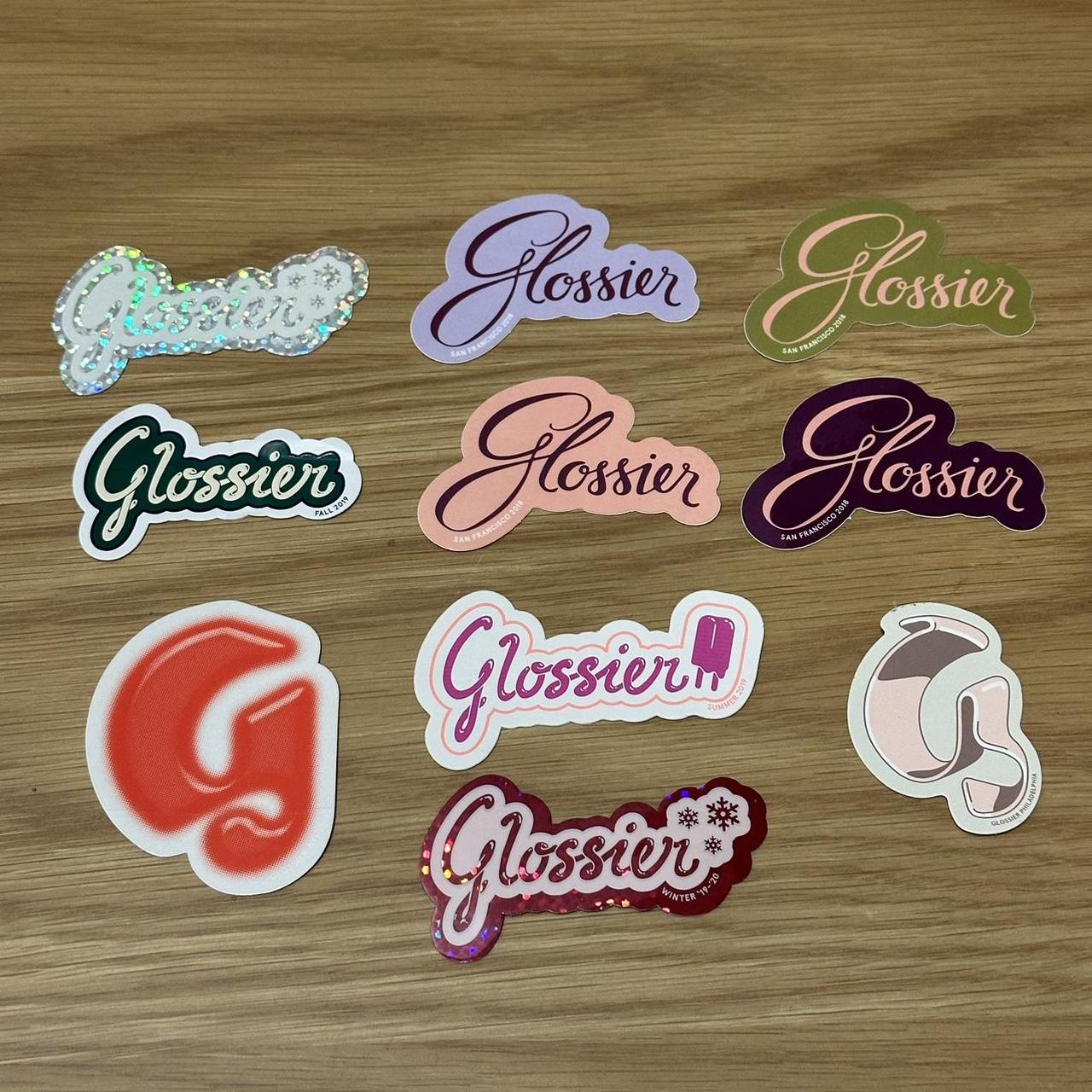 Glossier Sticker Bundle - DM me which ones you would... | Depop