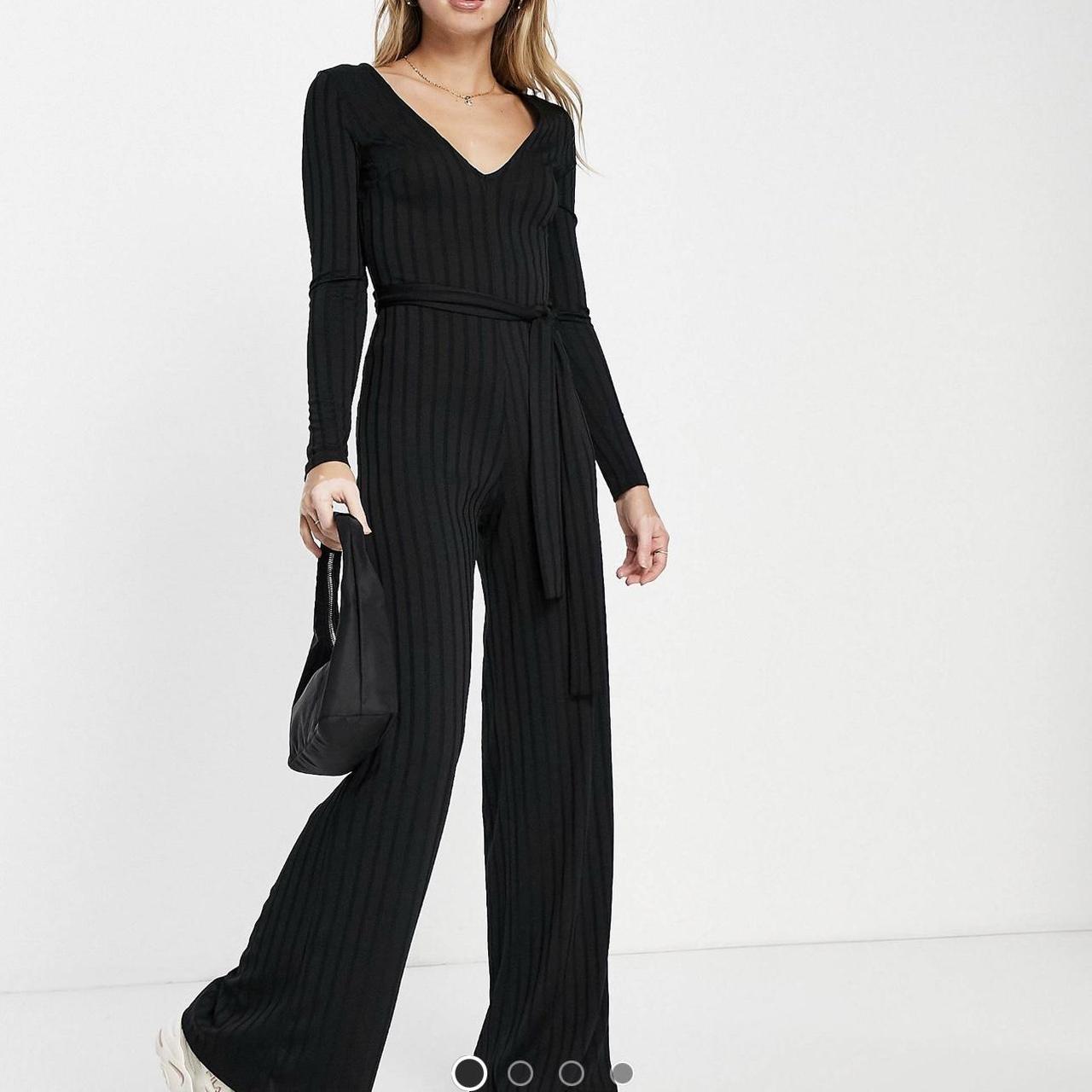 ASOS flare leg jump suit. Literally never worn.... - Depop