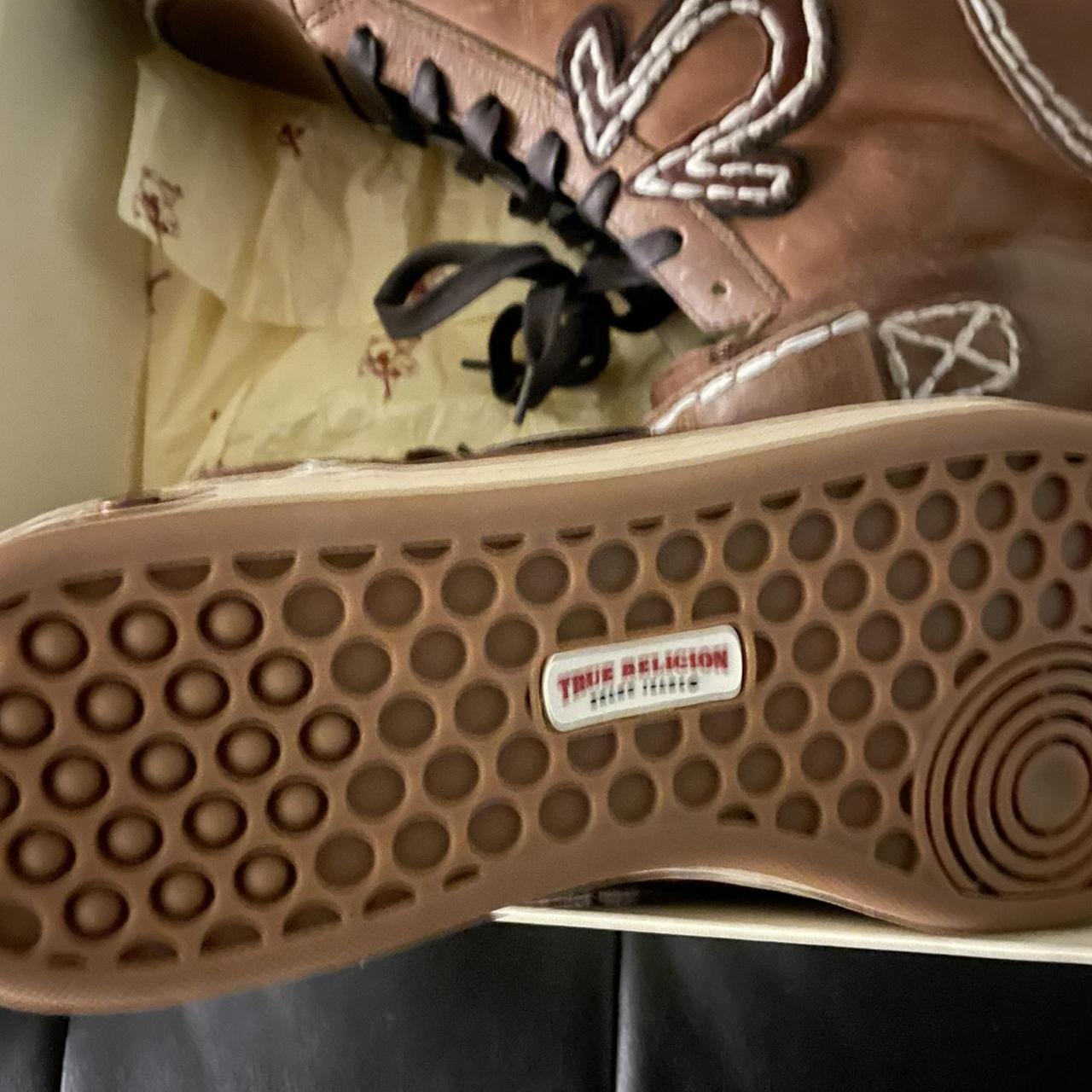 True religion high top sneakers Size... - Depop