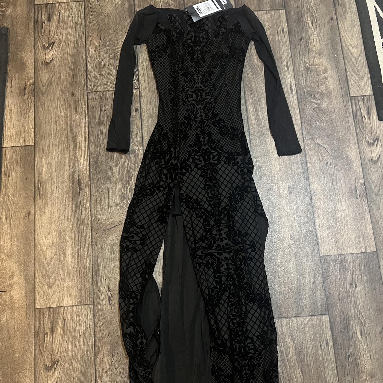 Punk Rave body hugging dress so stunning with soft... - Depop