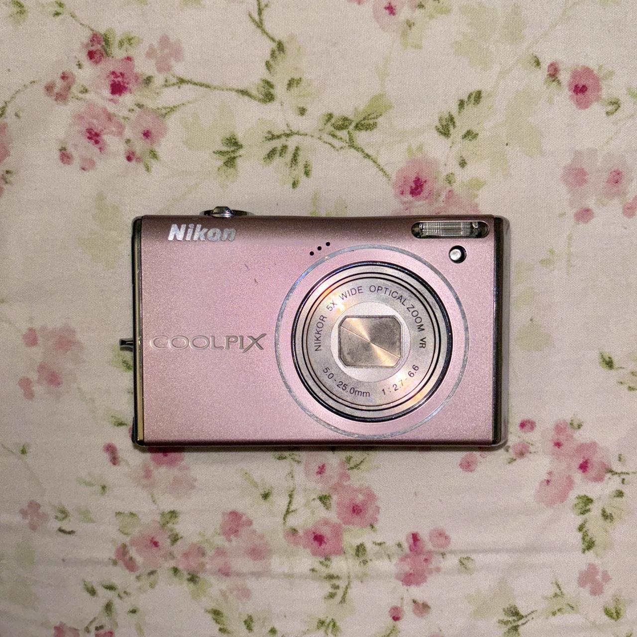 nikon coolpix S640 precious pink 12.3mp (with... - Depop
