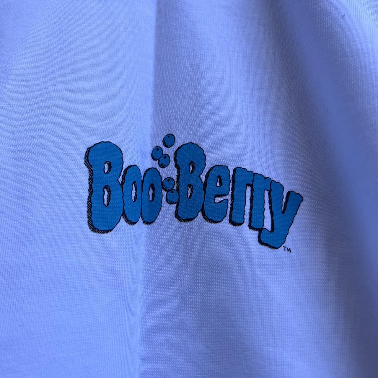 KAWS x Monsters Boo Berry T-shirt White Limited... - Depop