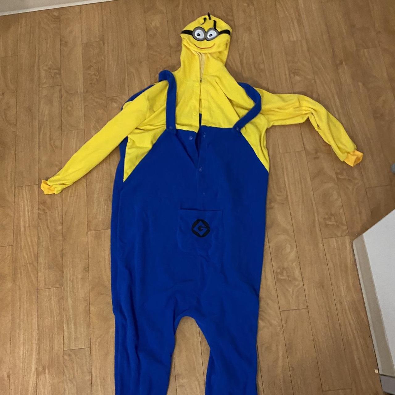 Despicable Me Minions Hooded Jumpsuit Costume... - Depop