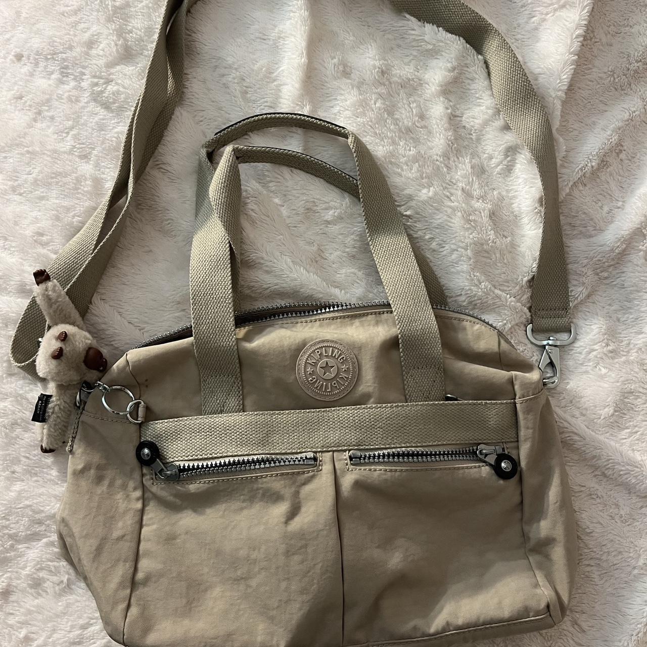 kipling bag🤍so perfect for a travel carry on and has... - Depop