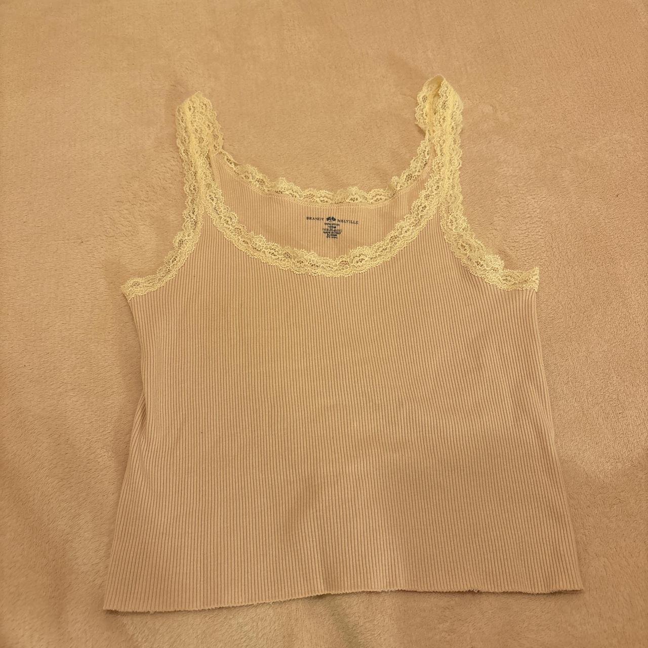 Pink brandy top Super cute I just don’t wear it... - Depop