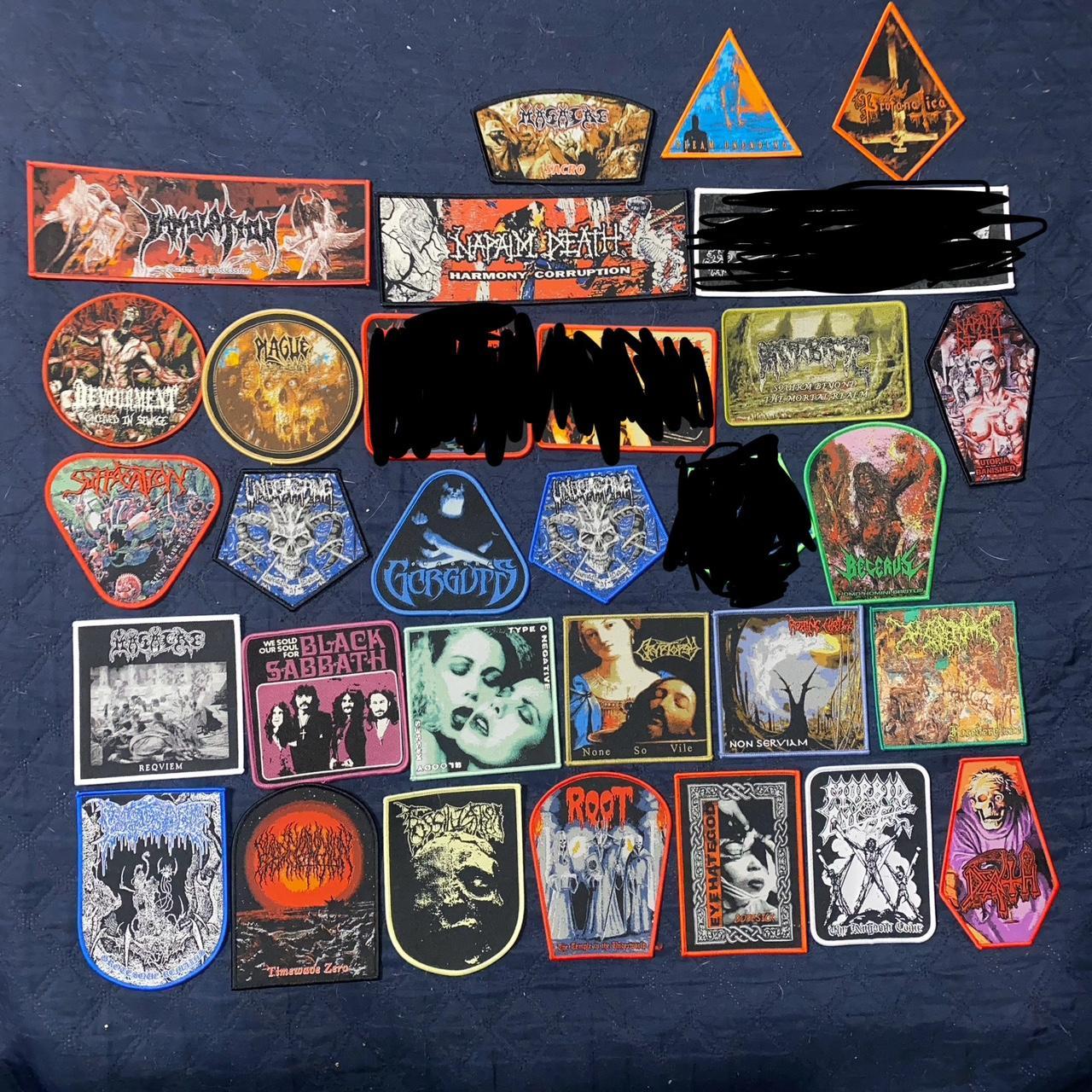 pull the plug patches. All of them are brand new.... - Depop