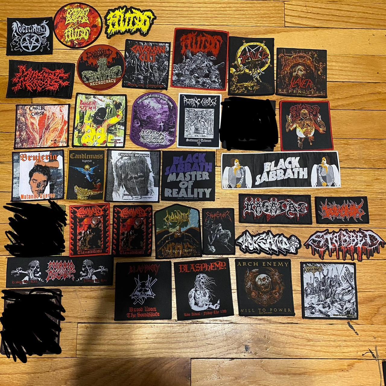 Metal patches. Hmu for individual prices/... - Depop