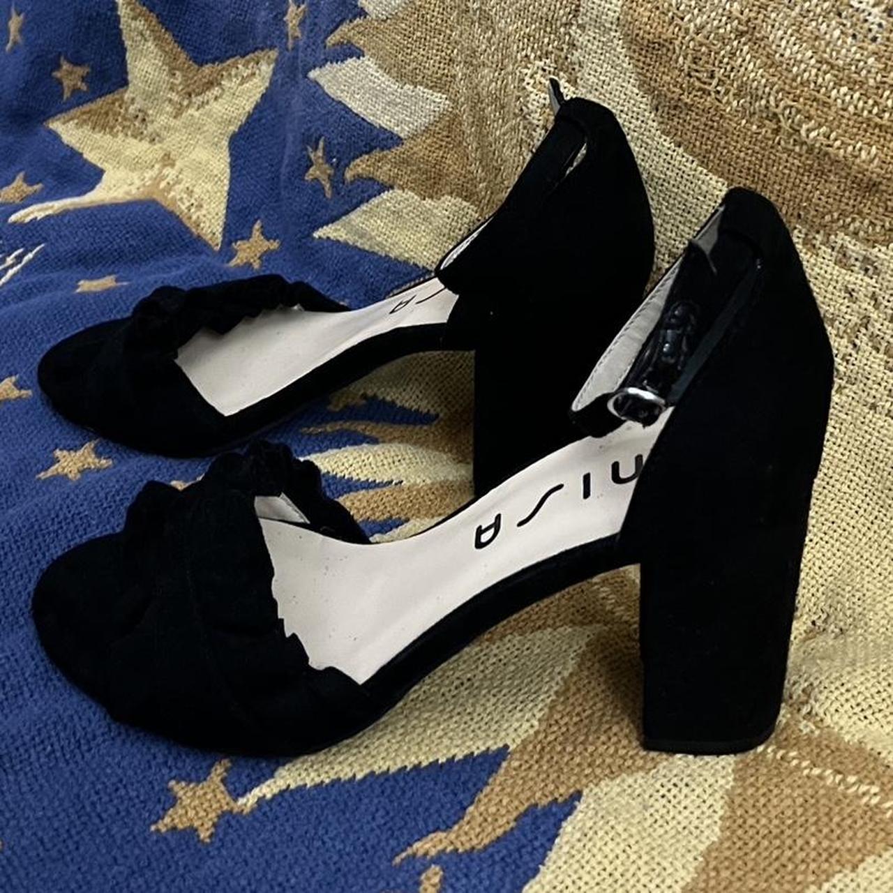 unique + elegant black heels - the brand is Unisa.... - Depop