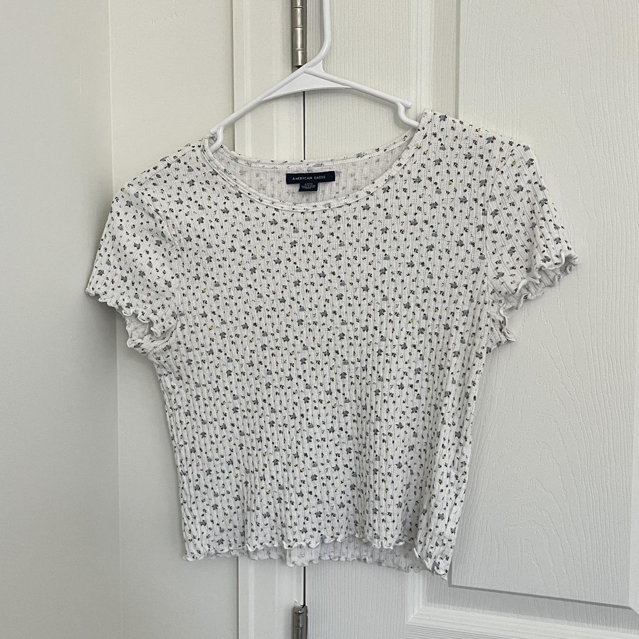 American Eagle Top, super cute and stretchy - Depop