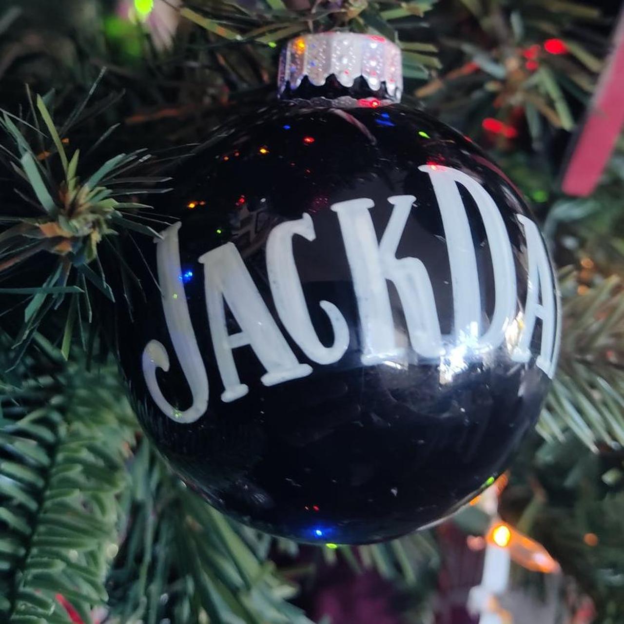 JD Jack Whiskey logo hand painted pinstripe... - Depop