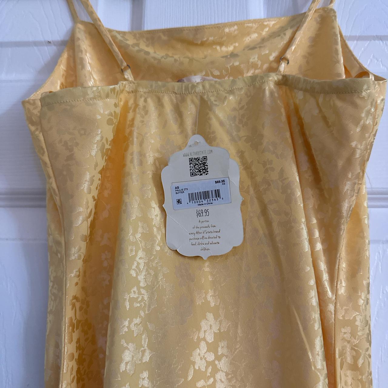 Light yellow Altard State slip dress NWT paid... - Depop