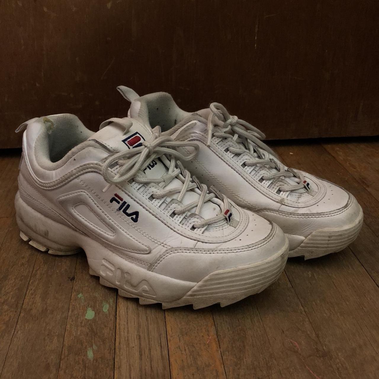 Chunky fila disrupter sneakers - Depop