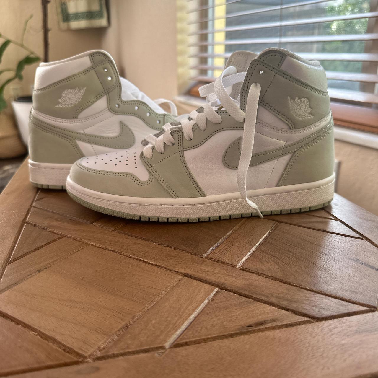 Air Jordan 1s Retro High OG 'Seafoam'- NO BOX Size... - Depop