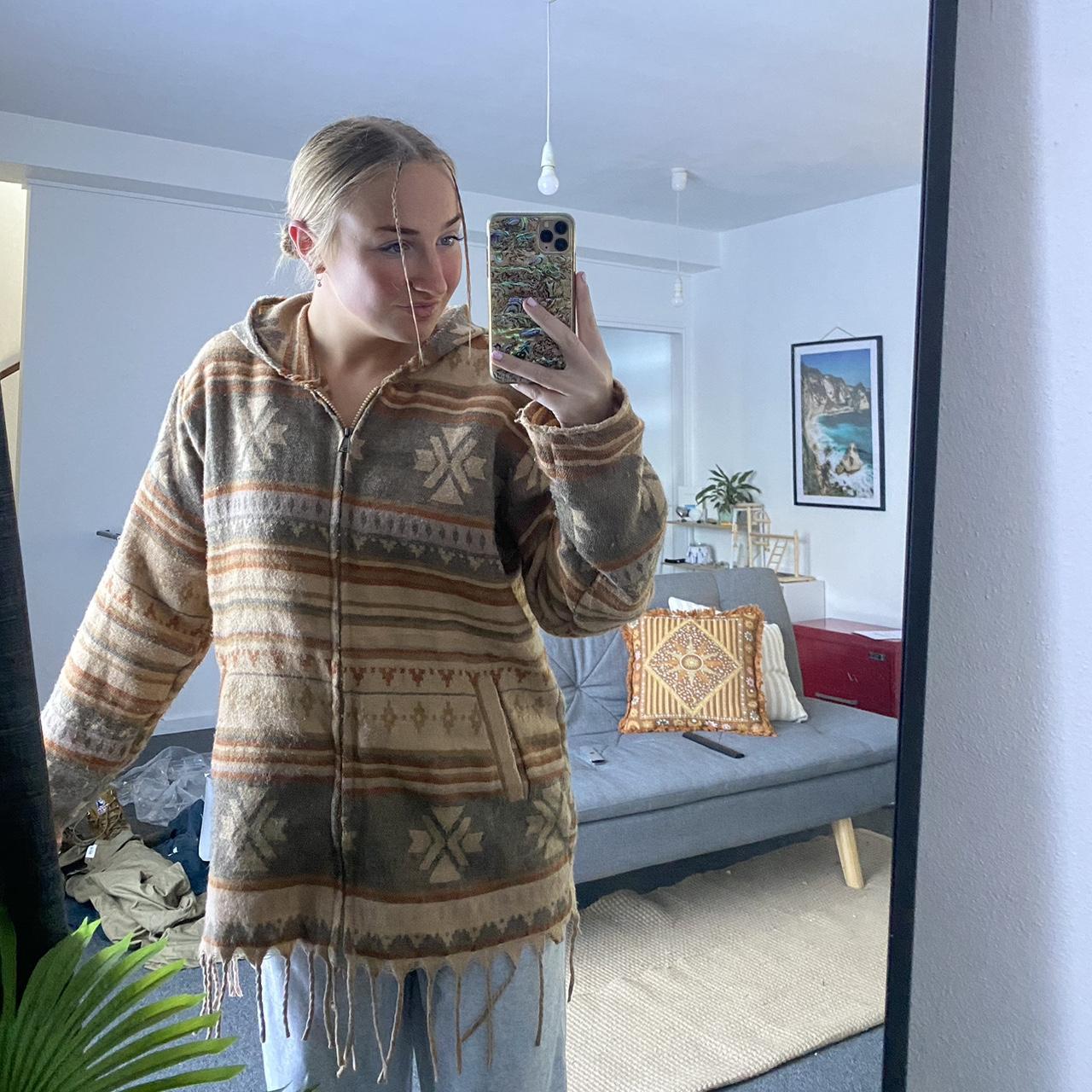 Tree of life jacket Size m/l Nice and... - Depop