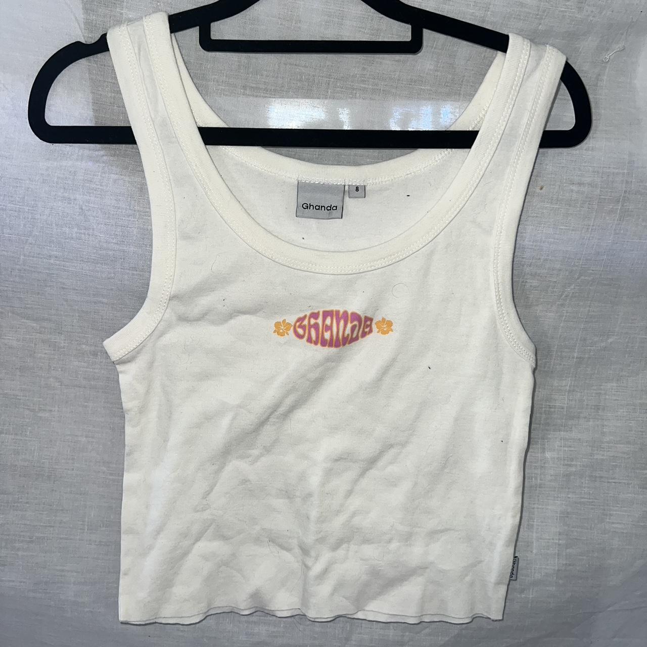 Ghanda singlet never worn! #ghanda - Depop