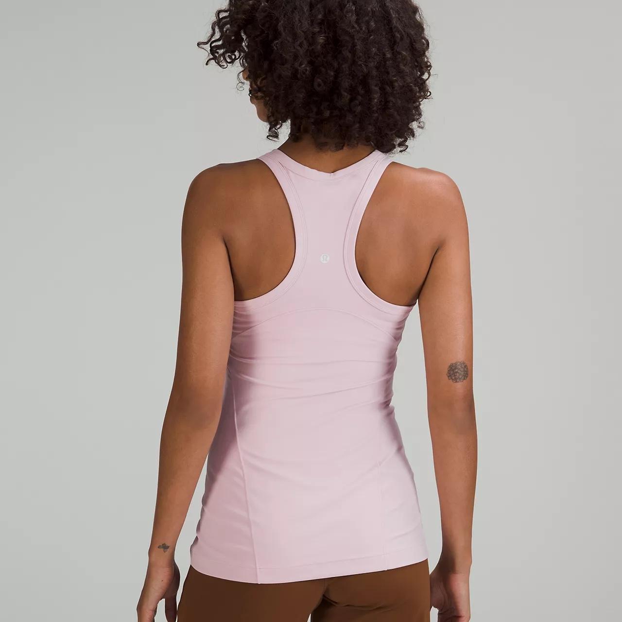Lululemon align racerback tank top 4 Color: Pink... - Depop