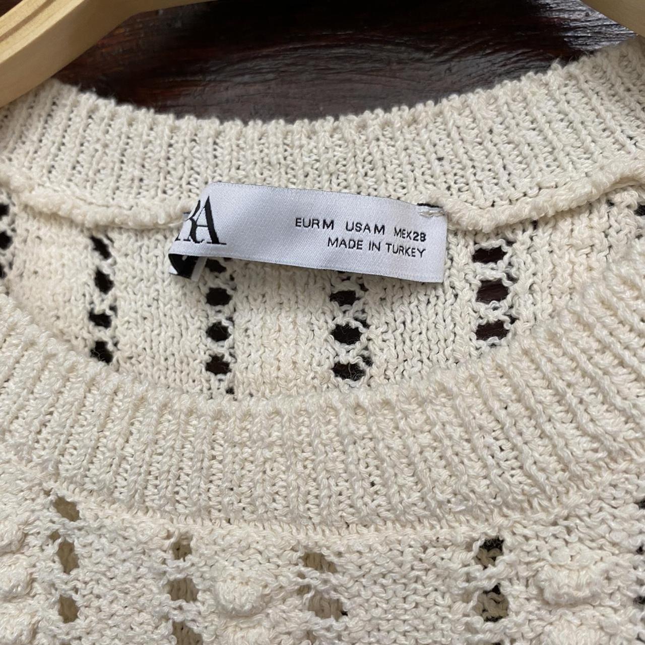 Zara Crochet Top Size M No Flaws In Great Depop