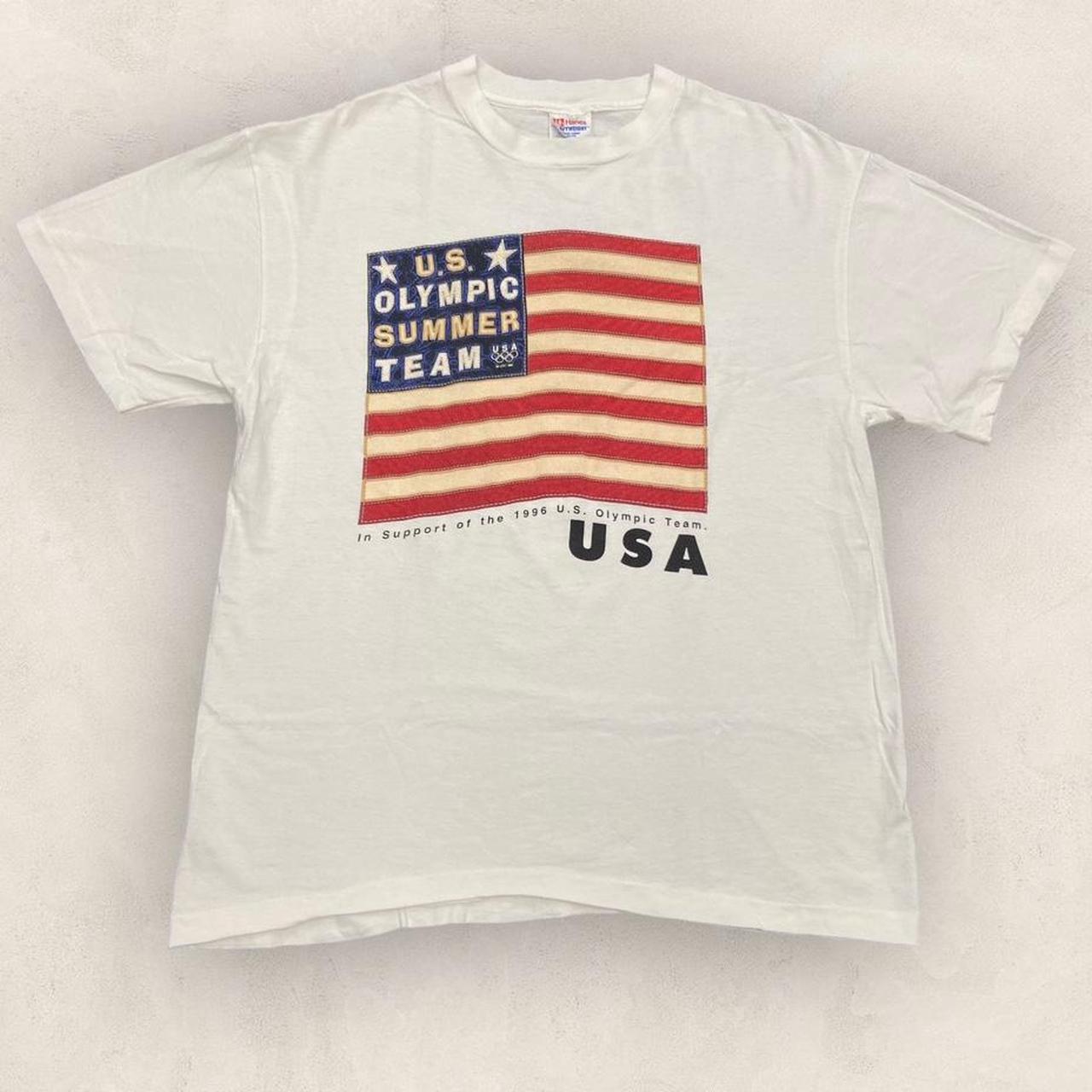 Vintage 90s Olympic Games team USA promotional... - Depop