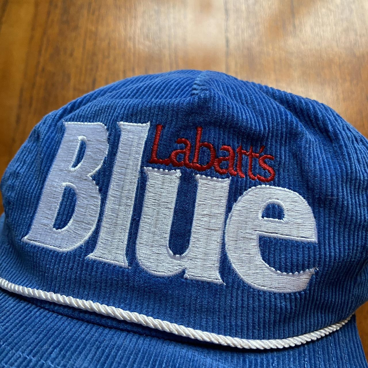 Vintage 90s Canada Labatts Blue beer alcohol graphic... - Depop