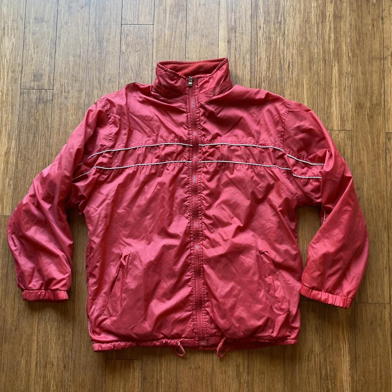 Windbreaker Turtle Neck Size L - Depop