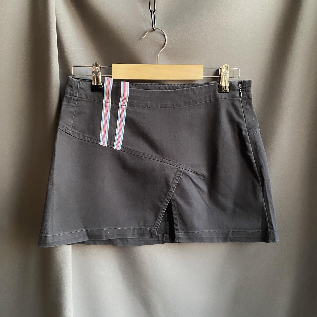 Diesel Red Tag Women's Navy and Pink Skirt | Depop