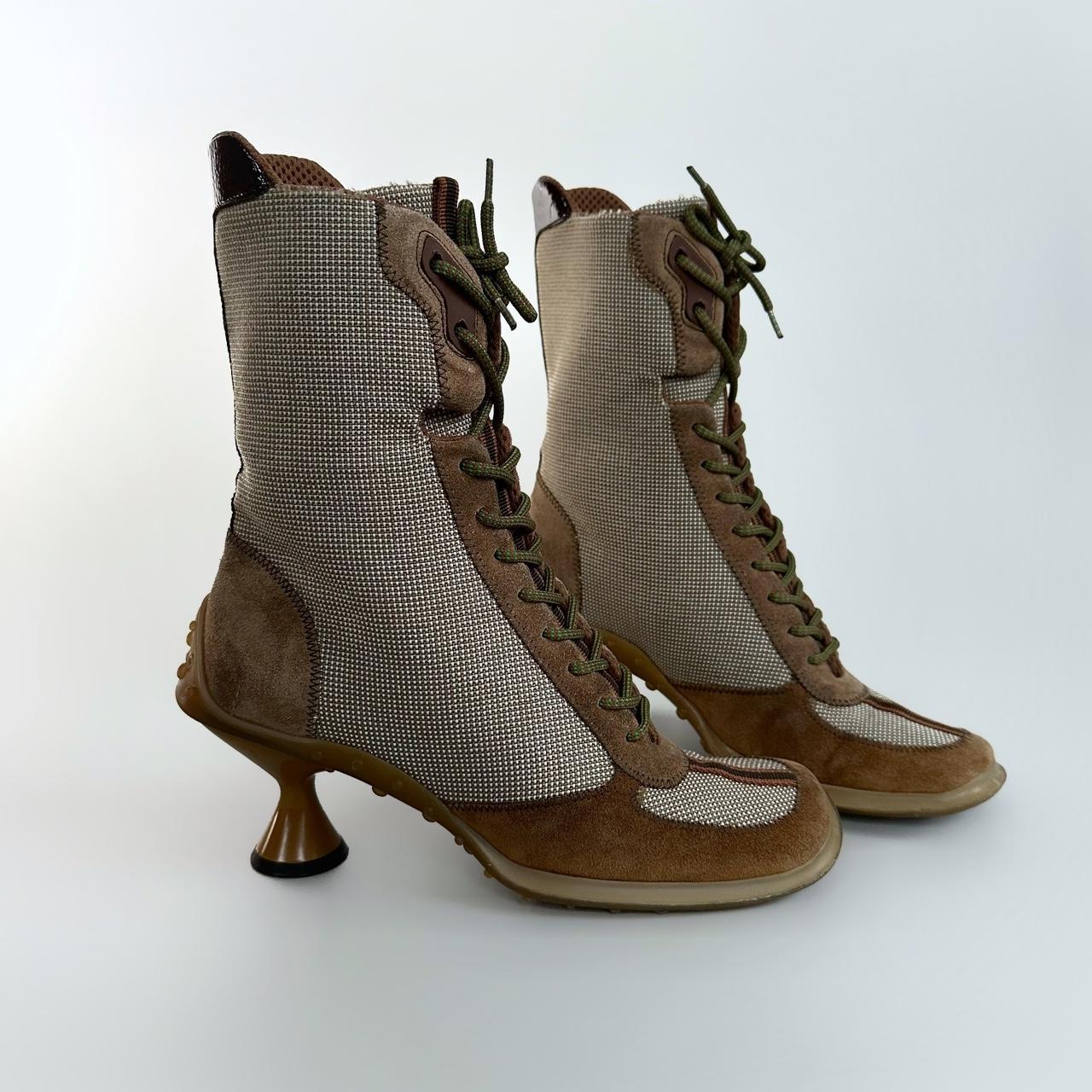 miu miu fw1999 runway boots the most iconic and... - Depop