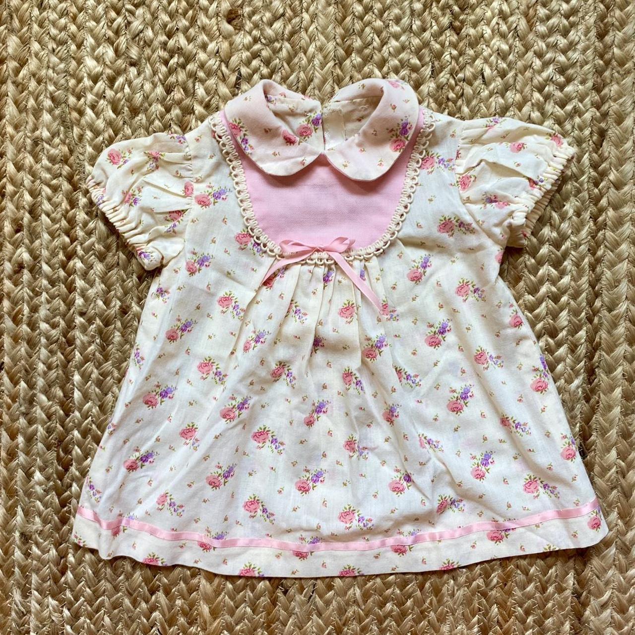 Handmade baby collared dress 🍼 I love her so much 🥹... - Depop